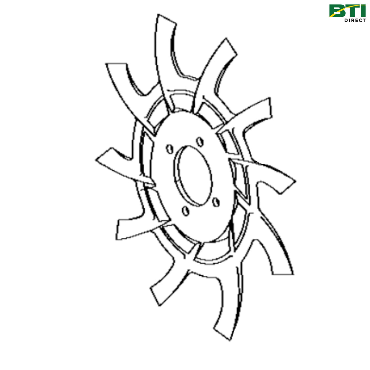 A50260: Right Side Front Furrow Filler Wheel, 18 inch – BTI Direct