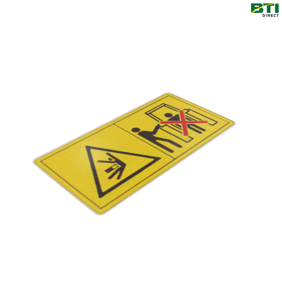 L65071: Safety Label, Left Side – BTI Direct