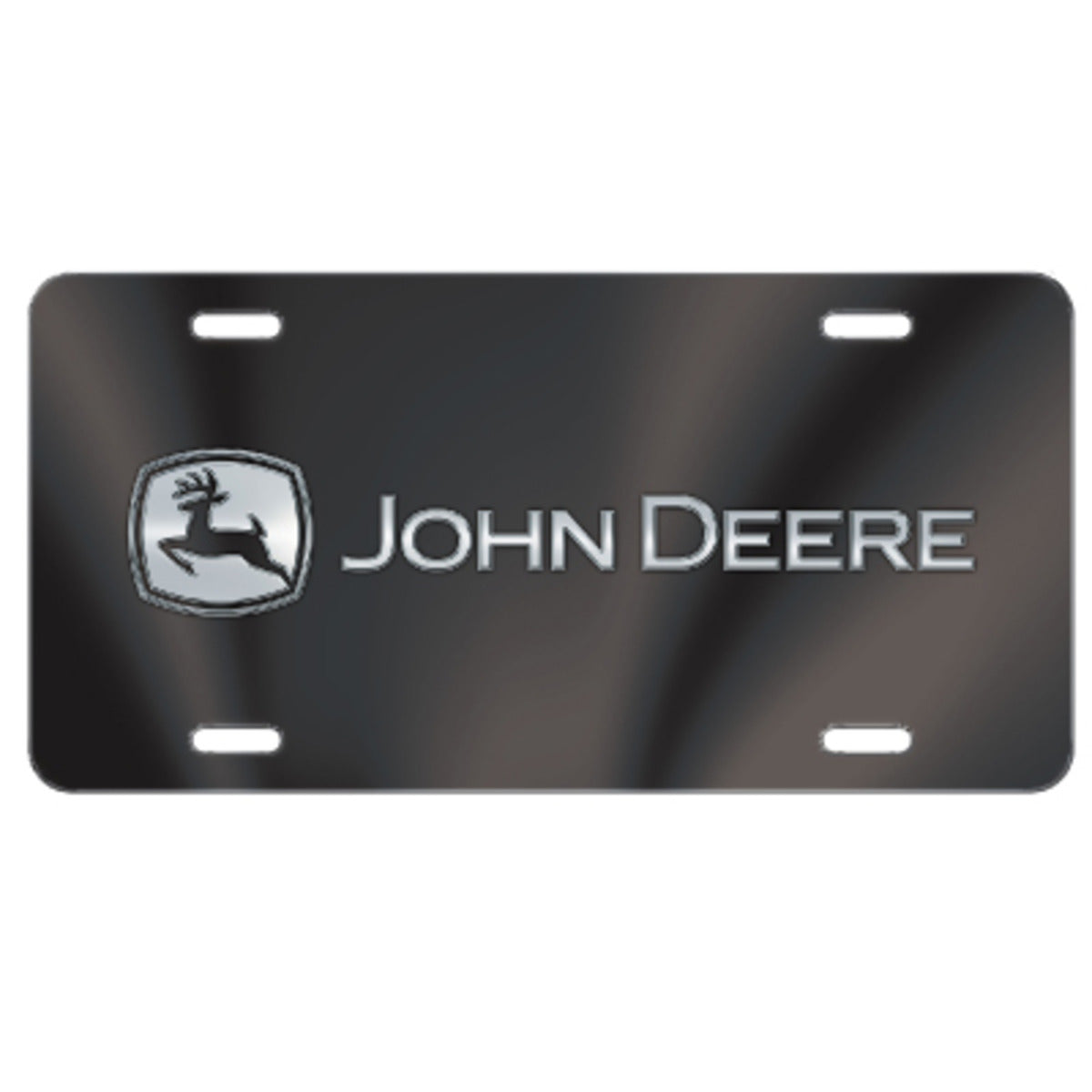 John Deere Acrylic Mirror Finish License Plate at BTI Direct