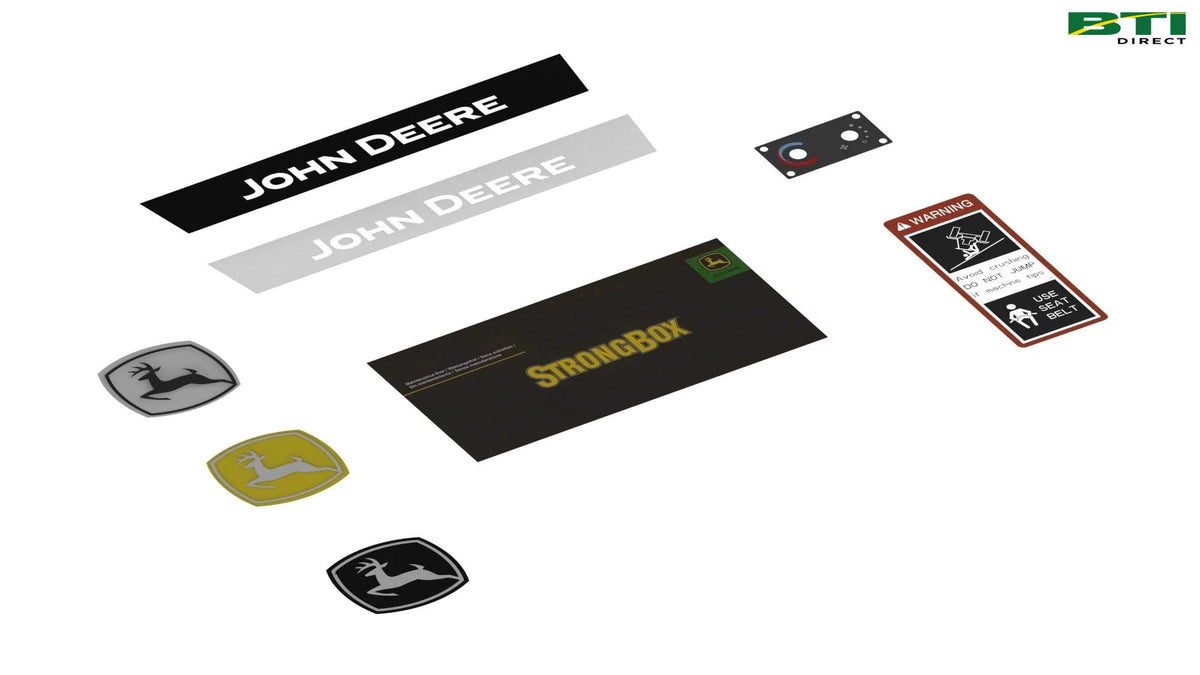M126040: John Deere Stripe Label, Right Side – BTI Direct